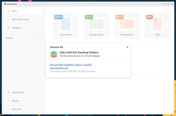 ONLYOFFICE Desktop Editors 9.3, la suite ofimática para PC